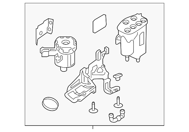 2019 Land Rover Range Rover Evoque Canister Hose LR091260 | JaguarParts.com