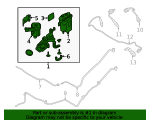 LR113607 - Vapor Canister Purge Valve Assembly 2018-2019 Land Rover ...