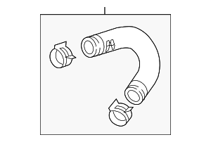 2016-2019 GM Upper Hose 23385947 | GMPartsDirect.com