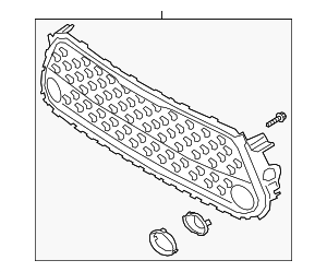 86530-K0020 - Lower Grille - 2020-2022 Kia Soul | Kia Auto Parts