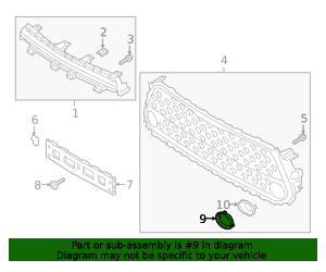 86563-K0000 - Trim Ring 2020-2022 Kia Soul | Kia.Parts Store