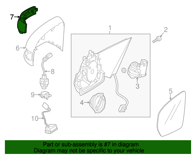 999067301 - Signal Lens 2014-2023 Mercedes-Benz | AutoNationParts.com
