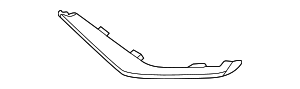 84636642 - Front Passenger Side Outer Grille Opening Bezel 2020-2025 ...