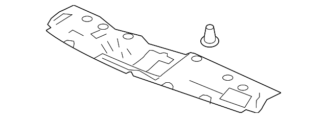 74127-TEA-T00 - Cover, Front Bulkhead - 2017-2020 Honda Civic | Honda ...