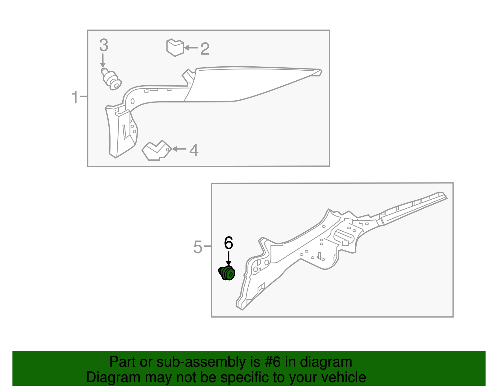91560-SZW-003 - Door Trim Panel Clip 2011-2025 Honda | Honda Parts HQ