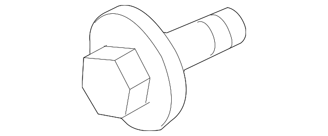 2005-2015 Ford Idler Pulley Mount Bolt -W707288-S437 | TascaParts.com
