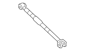 48740-33100 - Arm Assembly, Rear Suspension, No. 2 Left - 2005-2012 ...