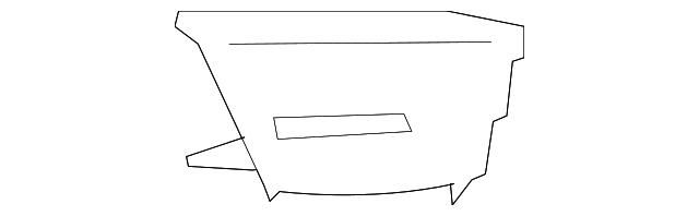 2004-2009 Toyota Prius Corner Trim 62219-47010-B0 | Toyota OEM Parts Online