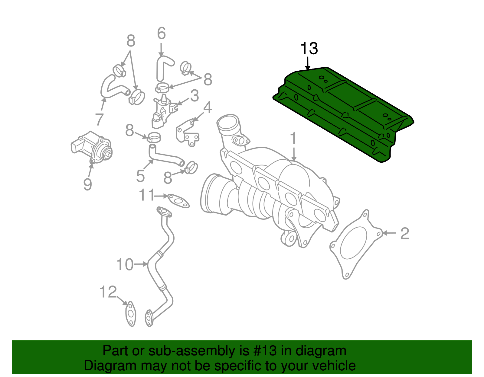 06F-129-597-F - Cover Plate 2006-2009 Audi | Euro Parts 4 Less