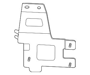 99145-Q5000 - Blind Spot Radar Bracket 2021-2023 Kia Seltos | Kia.Parts ...