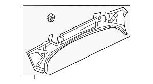 253-690-01-00 - Hinge Cover 2016-2022 Mercedes-Benz | Mercedes-Benz USA ...