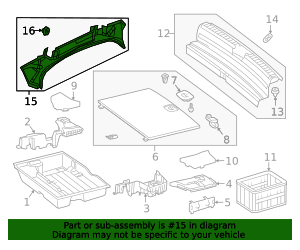 253-690-01-00 - Hinge Cover - 2016-2020 Mercedes-Benz | BuyMercedesPartsNow