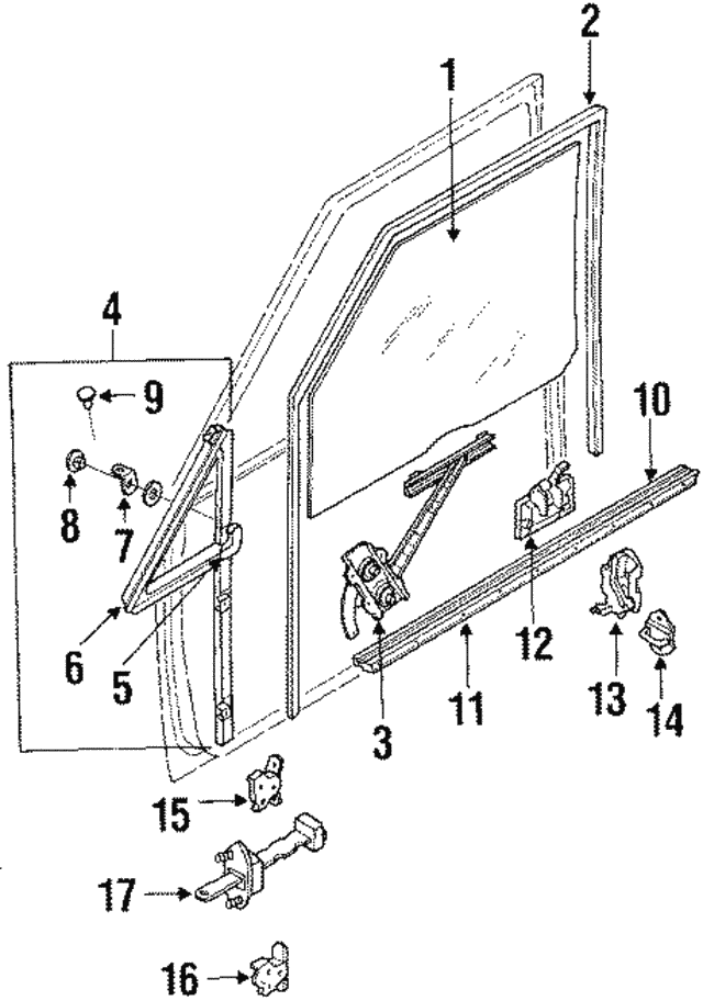 1989-1993 Isuzu Vent Assembly 8971025020 | Isuzu Parts Center