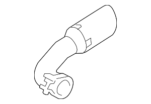 2011-2017 Volkswagen Touareg Tail Pipe Extension 7P6-253-682-S | VW ...