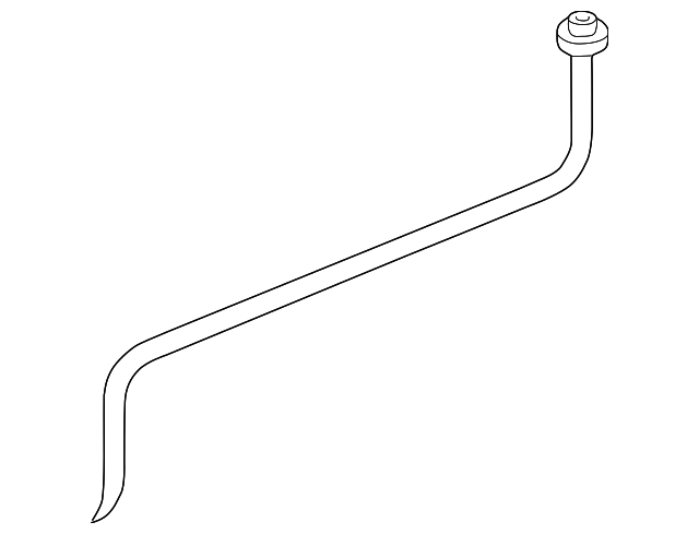 2006-2010 GM Automatic Transmission Fluid Auxiliary Cooler Inlet Line ...