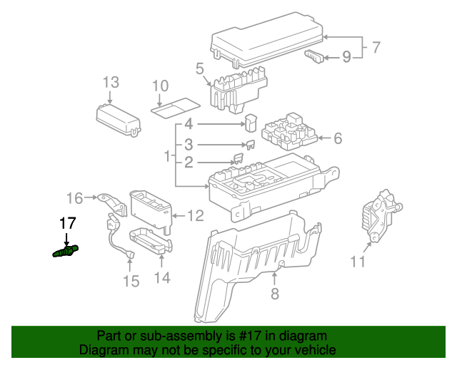 1999-2003 Lexus RX300 Temp Switch 89428-21010 | OEM Vehicle Parts