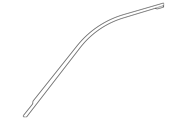 75753-0E050 - Frame Molding - 2020-2023 Toyota Highlander | OEM Genuine ...