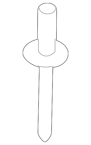 2003-2025 Toyota Outer Molding Rivet 90269-04054 | Toyota Parts Center