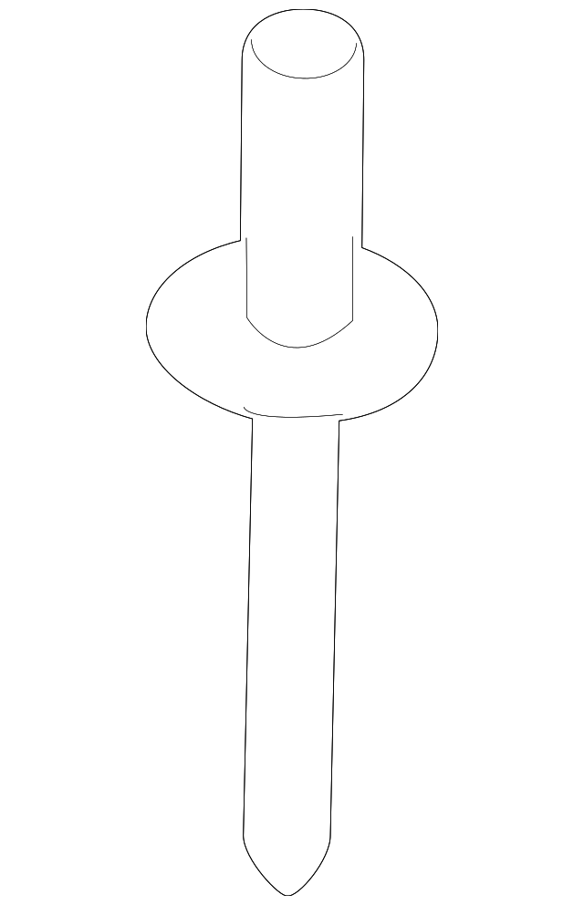 2003-2025 Toyota Outer Molding Rivet 90269-04054 | Toyota Parts Center