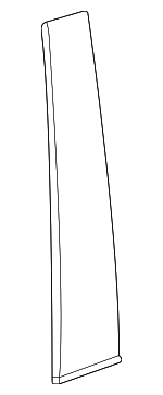 2020-2024 Toyota Highlander Applique 75756-0E060 | Toyota Parts Center