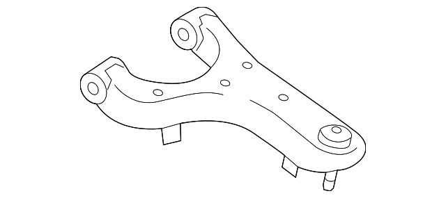 2011-2024 Nissan Armada Upper Control Arm 55501-6JU1A | Melloy Nissan Parts