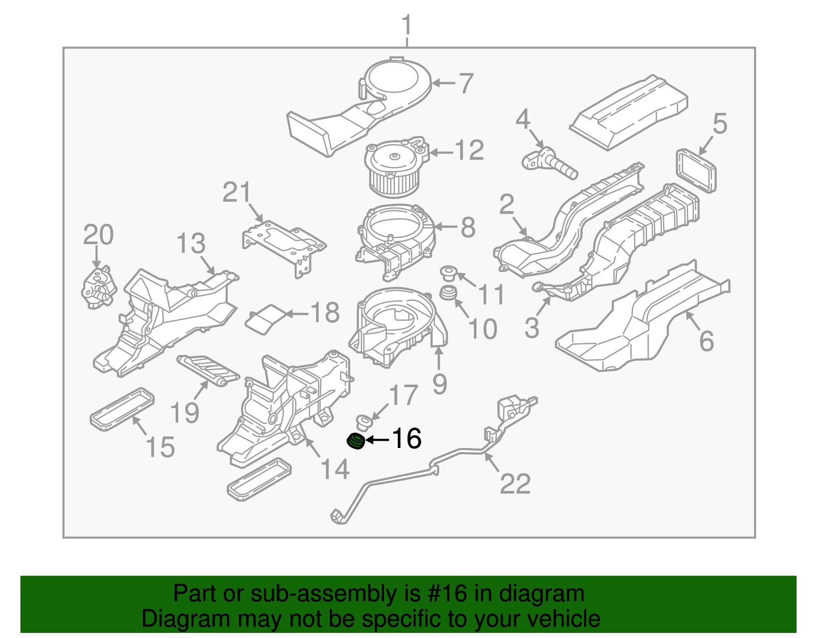 2017-2019 Genesis G90 Lower Case Isolator 97199-D2200 | Hyundai ...