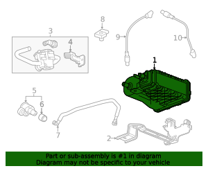 2019-2025 GM Canister (Replaces Part Number 84050713 ) 85107747 GM ...