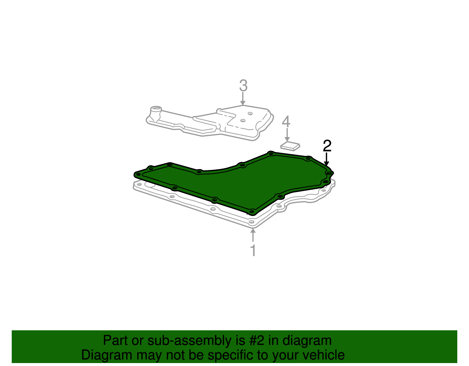 2009-2024 GM Automatic Transmission Control Valve Body Cover Gasket ...