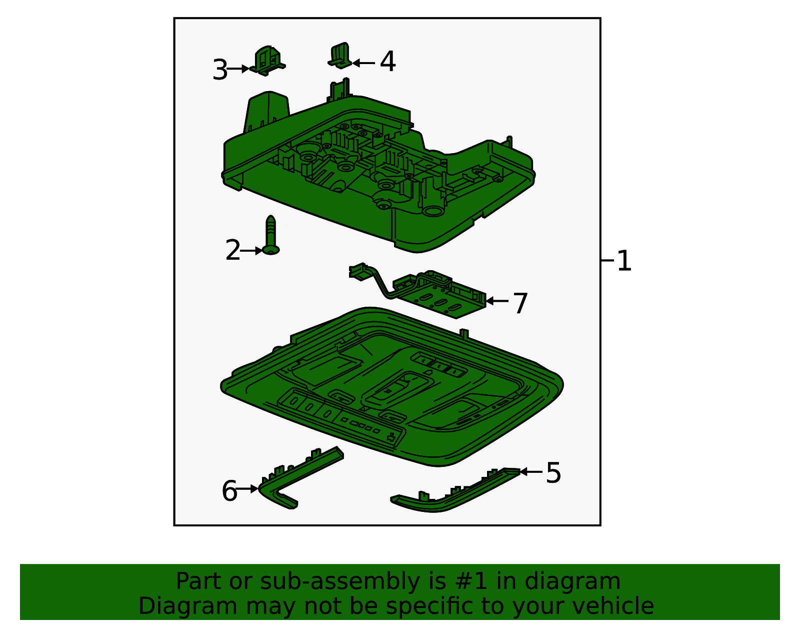2024-2025 GM Console Assembly 85626074 GM | GMPartsDirect.com