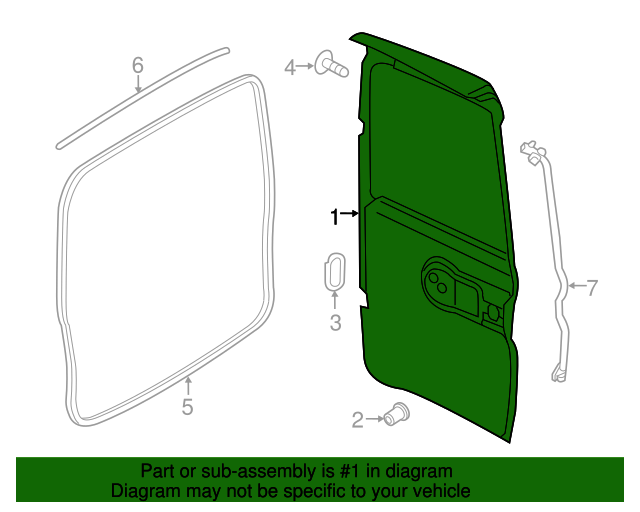 Door 68612807aa | TascaParts.com