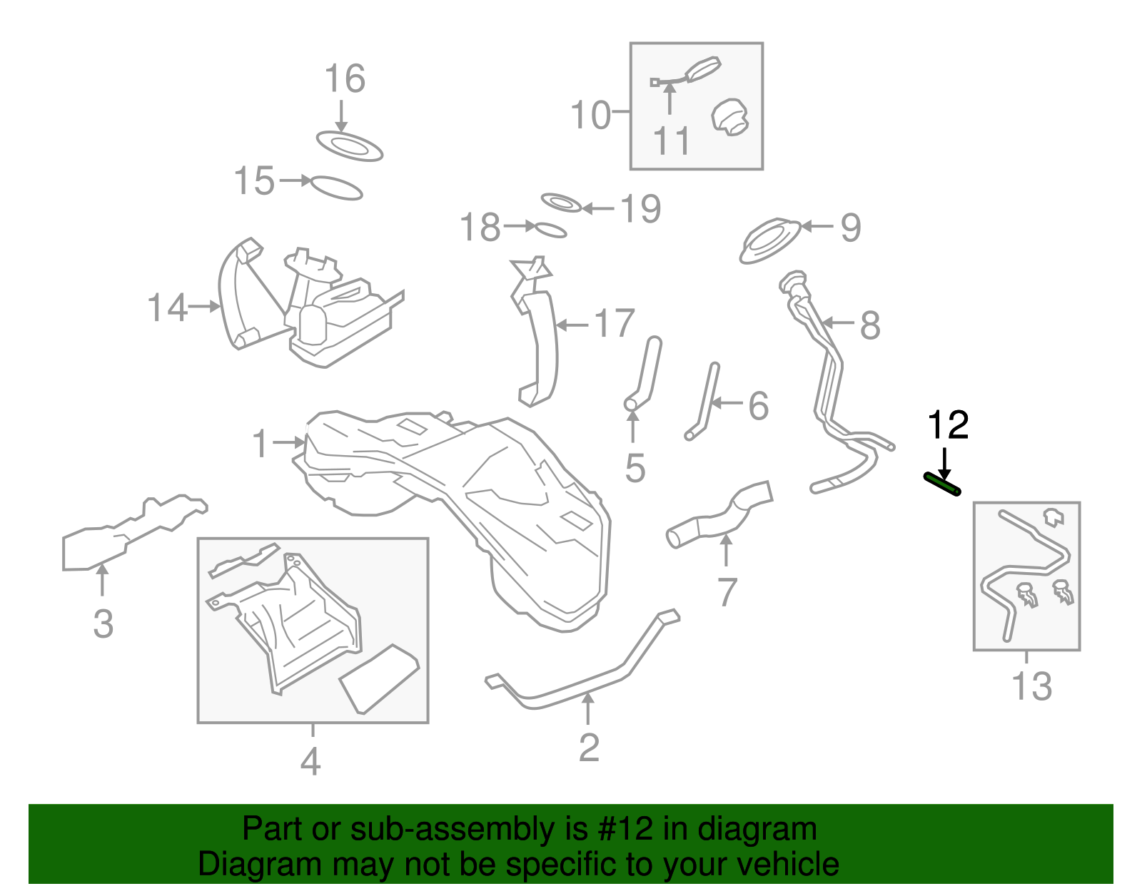 2009-2024 Nissan GT-R Breather Tube 17337-JF31A | Team Nissan Inc.