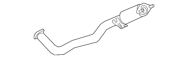 2017-2025 GM Passenger Side Exhaust Front Pipe 85542637 | OEM Parts Online