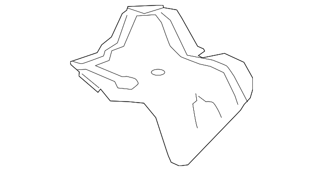 2017-2023 GM Driver Side Exhaust Muffler Heat Shield #23100590 84826728 ...