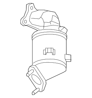 84131555 - Passenger Side 3-Way Catalytic Converter 2017 GM | Chevrolet ...