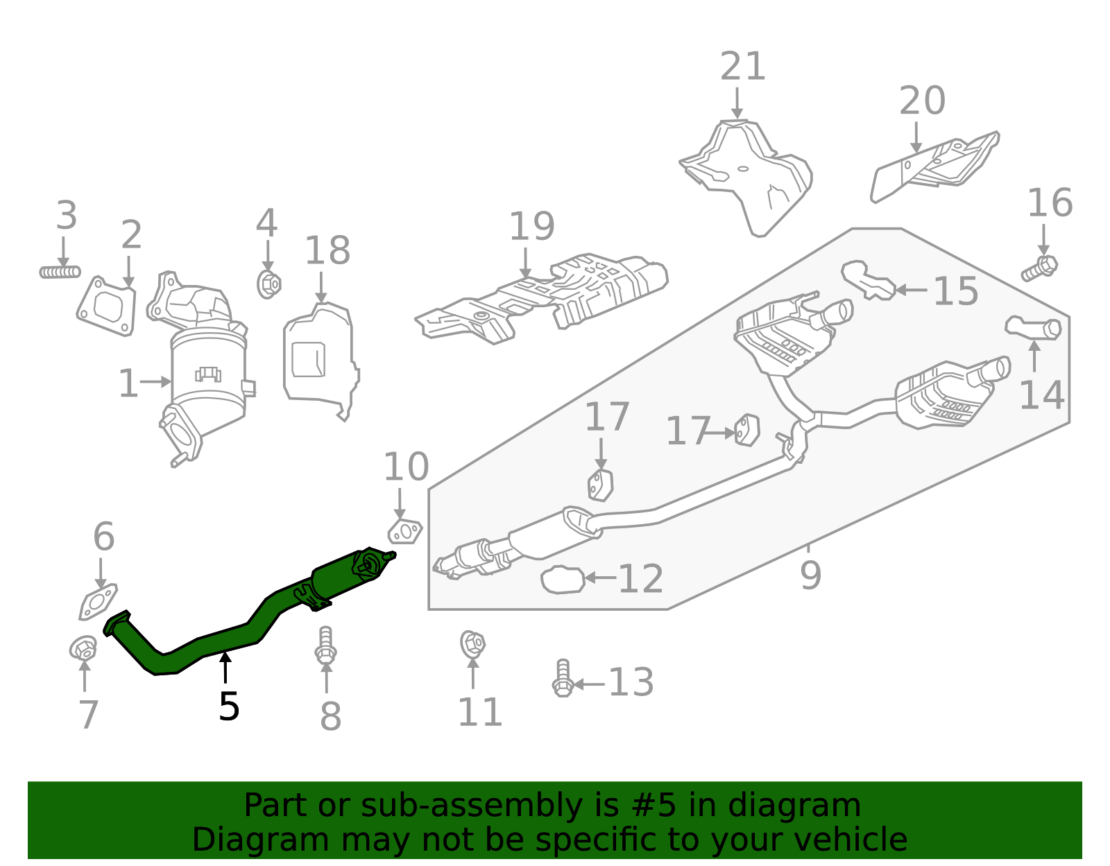 2017-2025 GM Pipe (Replaces 84486631) 85542637 GM | GMPartsDirect.com