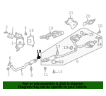 2017-2025 GM Exhaust System Intermediate Gasket 23161602 GM ...