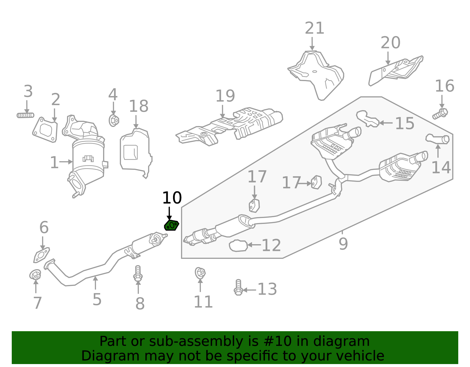 Buy Genuine GM Auto Parts - Gasket (Part # 23161602) | GM Parts Store