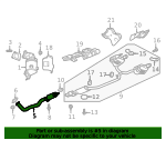 Genuine OEM GM Part - Front Pipe 2017-2025 GM 85542637 - Parts ...