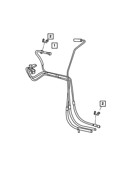 Fuel Lines for 2003 Jeep Wrangler | Auto Parts