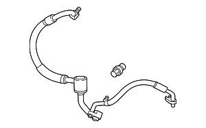 2021-2022 GM Air Conditioning Compressor Hose 84553818 GM ...