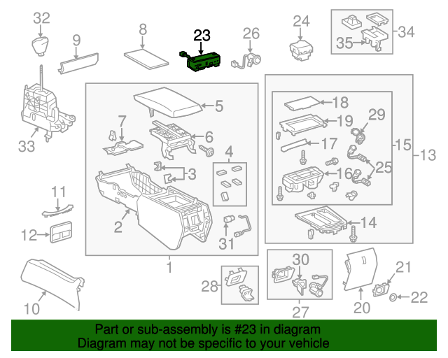 2014-2017 Lexus Combo Switch 84010-50370 | OEM Parts Online
