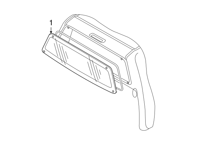 2009-2021 Nissan Frontier Back Glass 79700-ZL52A | OEM Parts Online