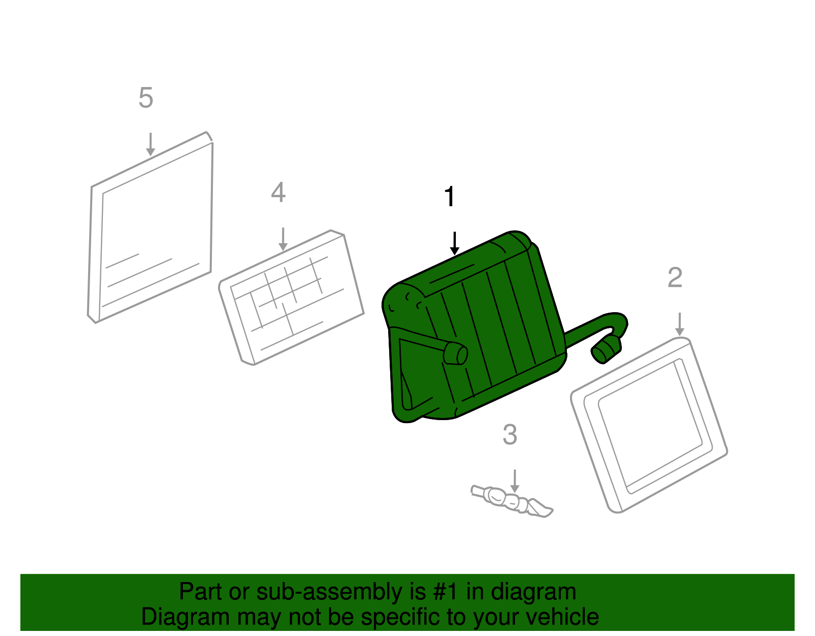 2003-2025 GM Air Conditioning Evaporator Core 23197714 GM ...
