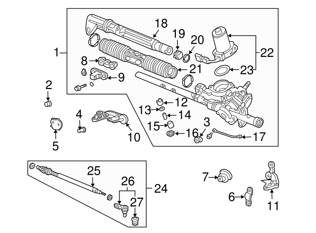 53413-SZ3-000 - Rack Guide Spring 1997-2005 Honda | Honda Parts Online
