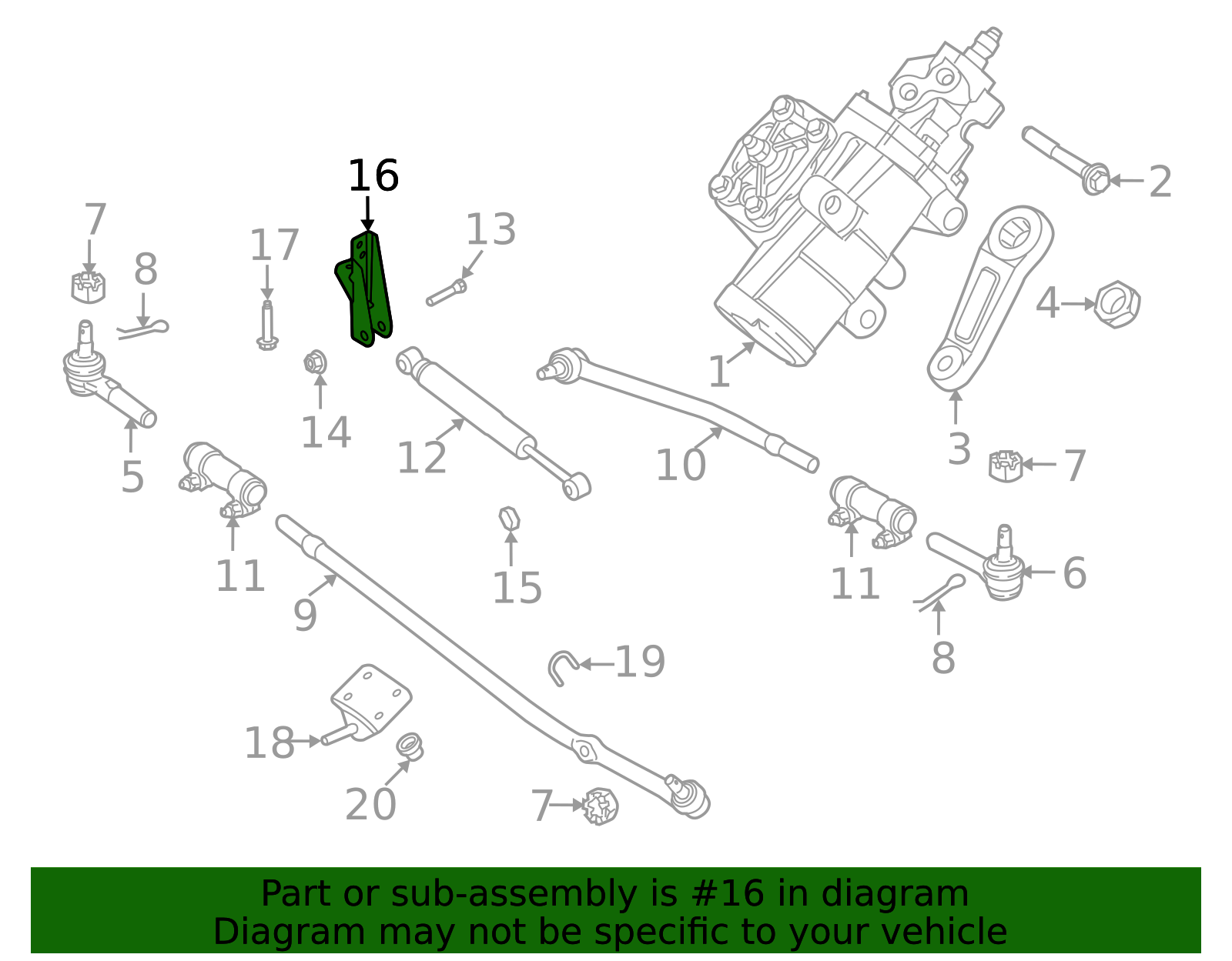 2015-2025 Ford E-350 Super Duty Mount Bracket F2UZ-3E652-A | OEM Parts ...