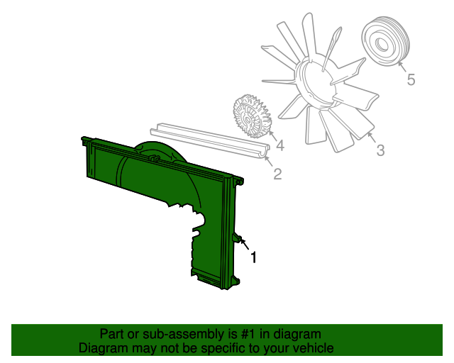 17101438457 - 1997-2003 BMW Fan Shroud (17-10-1-438-457) | BMW of South ...