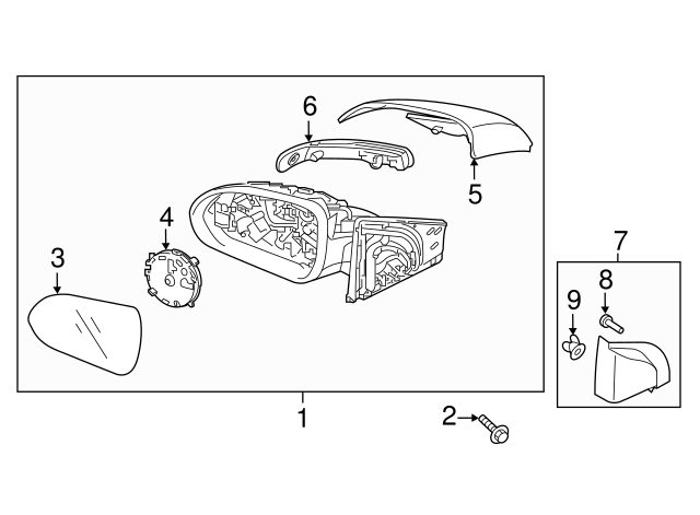 87614-H9000 - Turn Signal 2018 Kia Rio | Kia.Parts Store