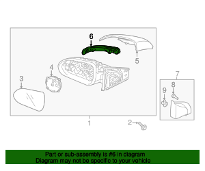 87614-H9000 - Turn Signal 2018 Kia Rio | Kia.Parts Store