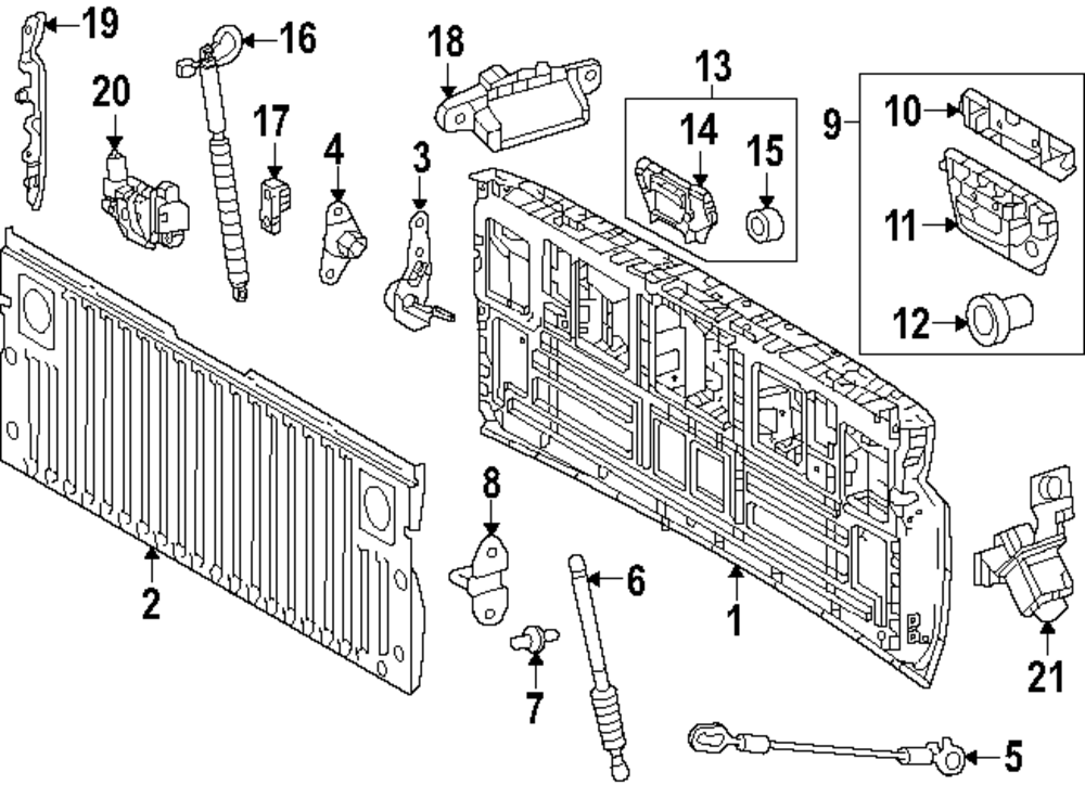 2024 Toyota Tacoma 2024 Toyota Tacoma - Lock Assembly 65790-AK030 ...
