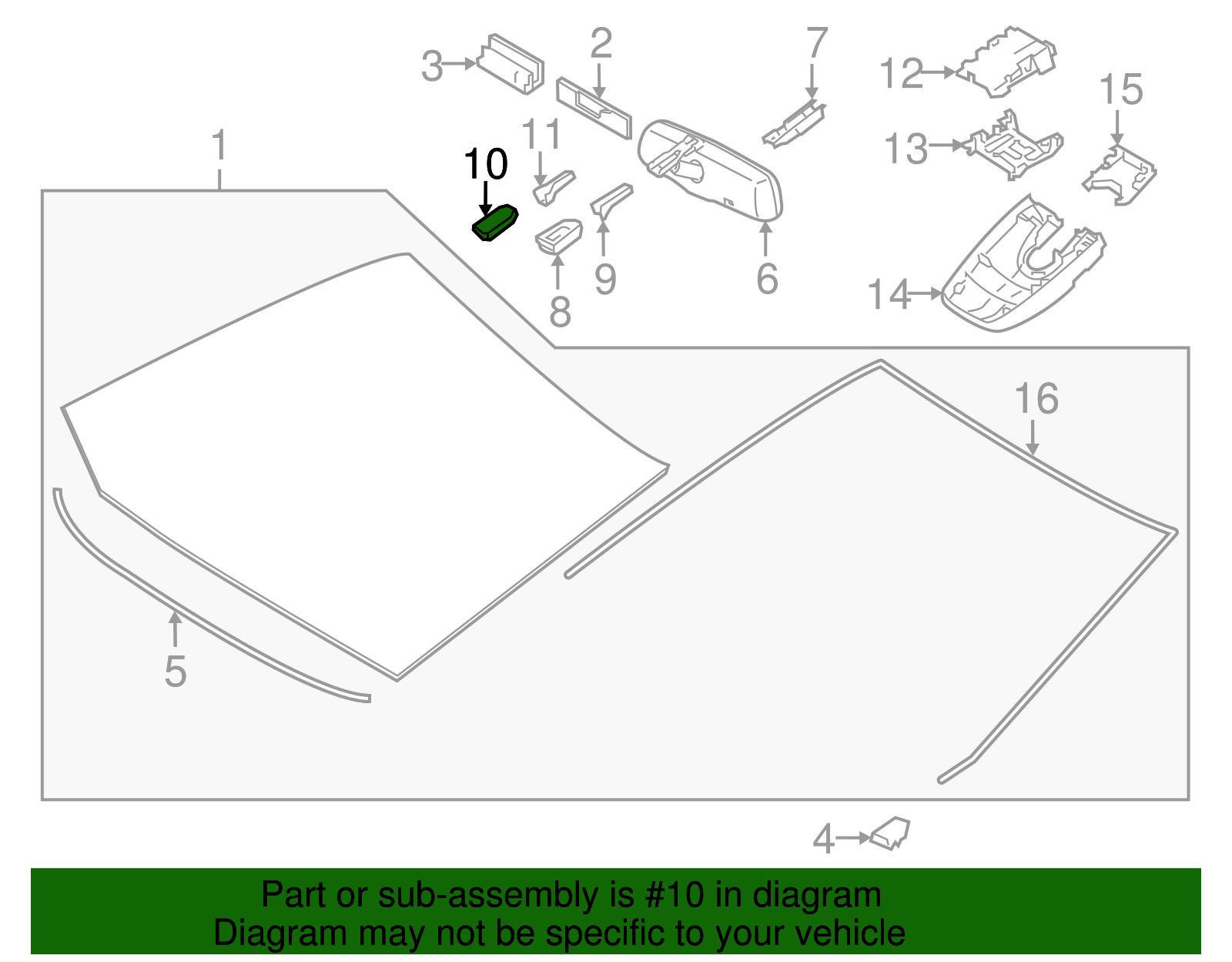 2012-2019 Toyota Humidity Sensor 88620-33010 | OEM Parts Online